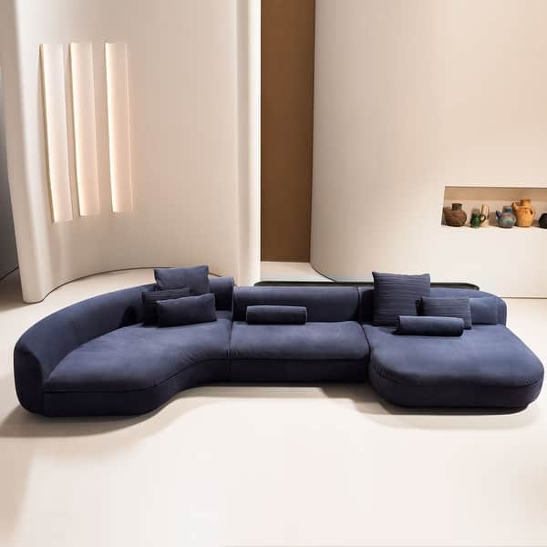 Modern Piaf Sofa Velvet Sofa - Bed Bath & Beyond - 38345195