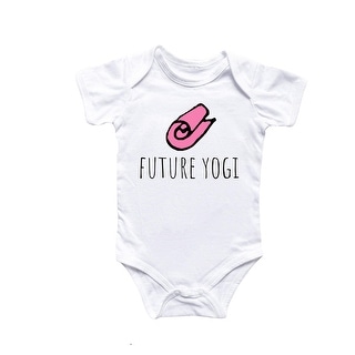 Yoga Yogi - Baby Boy Girl Clothes Infant Bodysuit Funny Cute Newborn ...