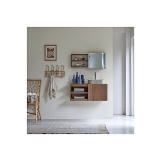 OROA Typo Wall-Mounted Bathroom Unit - Bed Bath & Beyond - 36294087