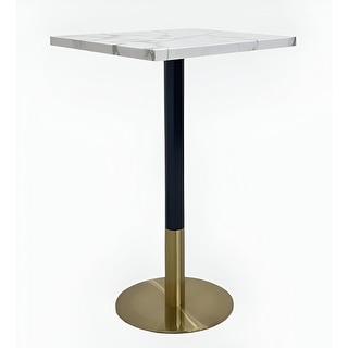 Ruby Square Pedestal Square Bar Table ( Pub Table Restaurant Table) - Bed Bath & Beyond - 42888904