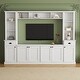 Entertainment Set with Bridge for TVs Up to 75'', Modernist Large Media ...