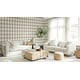 Seabrook Designs Calverlay Plaid Prepasted Wallpaper - Bed Bath ...