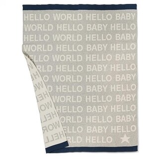 Hello Baby Hello World Throw - Bed Bath & Beyond - 40036715