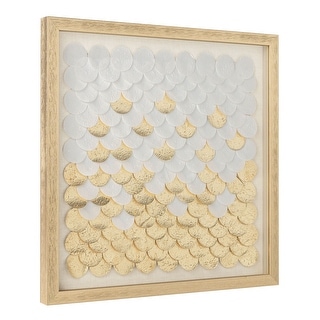 Mermaid Tail 24" x 24" Shadow Box - Bed Bath & Beyond - 36367114