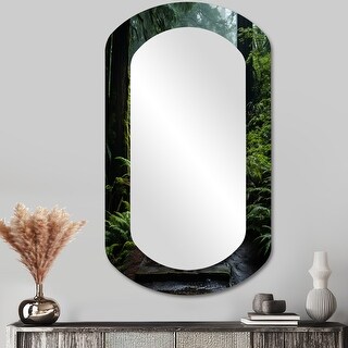 Designart - USA Muir Woods National Monument I - USA Wall Mirror ...