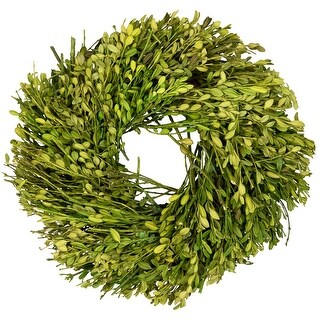 Green Foliage Artificial Spring Wreath - 10" - Unlit - Bed Bath ...