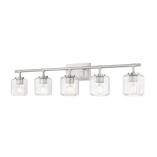 Z-Lite Landon 5 Light Vanity - Brushed Nickel - Bed Bath & Beyond ...