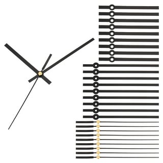 Clock Hands Kit, 10 Set Wall Clock Hands Kits Clock Mechanism Aluminum ...