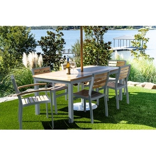 Catalina Outdoor Patio Rectangle Dining Table - N/A - Bed Bath & Beyond ...
