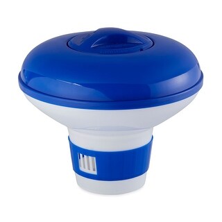 Swimline 7 Inch Swimming Pool Floating Chlorine Dispenser, 1 and 3 Inch ...