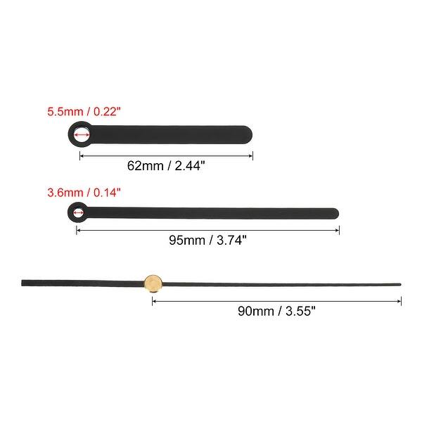 Clock Hands Kit, 10 Set Clock Hands Kits Clock Mechanism Aluminum ...