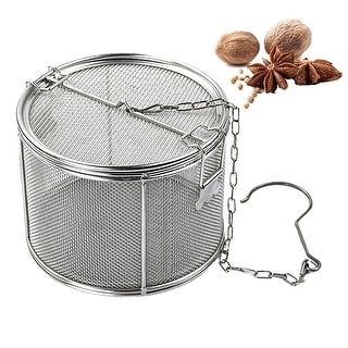 Spice Infuser Hollow HeatProof Lidded Stainless Steel Cooking Spice ...