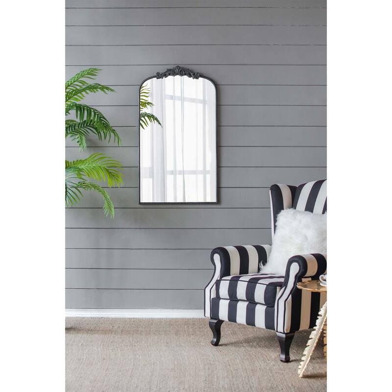 24"x 42" Classic Design Mirror with and Baroque Inspired Frame ...