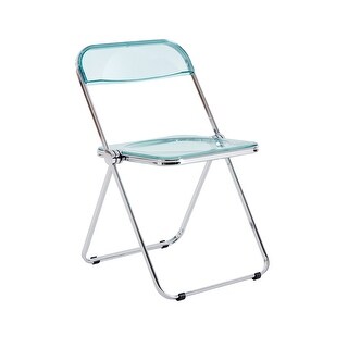 Modern Acrylic Office Task Chair Folding Chair Stackable Plastic Chair ...