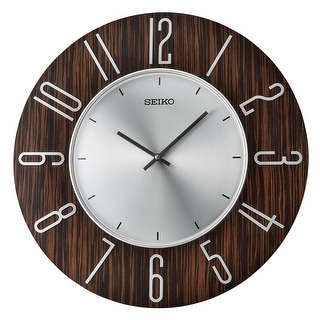 Sara, Wall Clock, Brown - N/A - Bed Bath & Beyond - 37551053