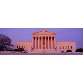 Us Supreme Court Building Washington Dc Poster Print (27 X 9) - Bed ...