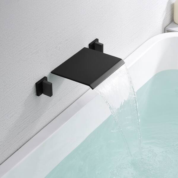 Waterfall Tub Filler Wall Mount