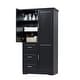 Tall and Wide Storage Cabinet with Doors for Bathroom/Office - Bed Bath ...
