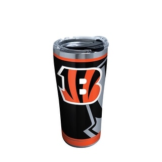 NFL Cincinnati Bengals Rush 20 oz Stainless Steel Tumbler with lid ...