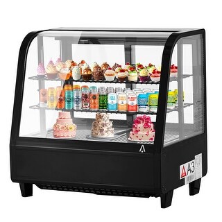 Commercial Countertop Refrigerator Display Case Merchandiser, 3.5 Cu.Ft ...