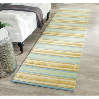 SAFAVIEH Jaelyn Hand-tufted Wool Striped Area Rug - Bed Bath & Beyond ...
