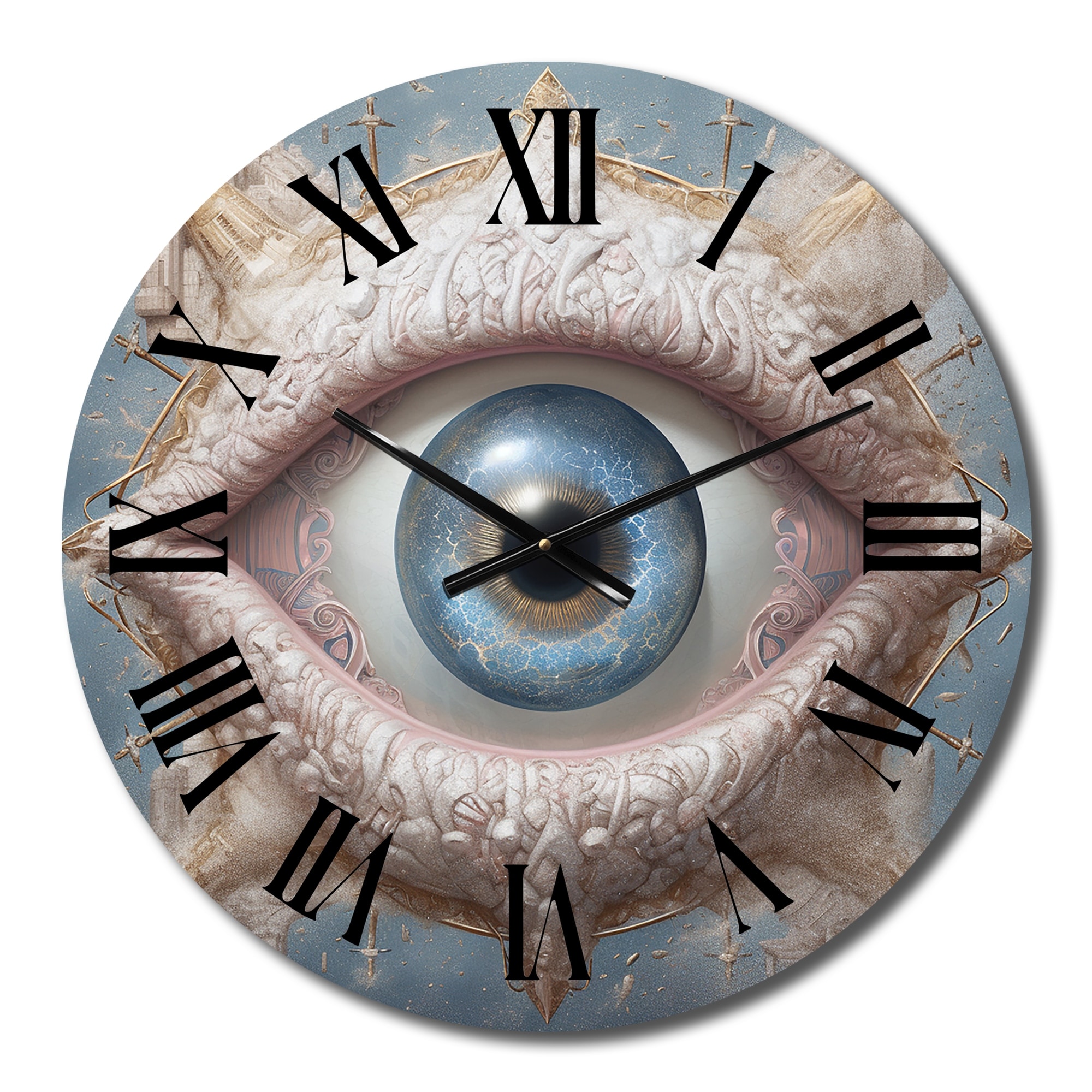 surrealist clock