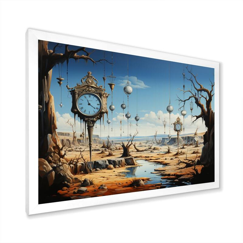 Designart "Masterpiece The Persistence Of Memory Surrealism II ...