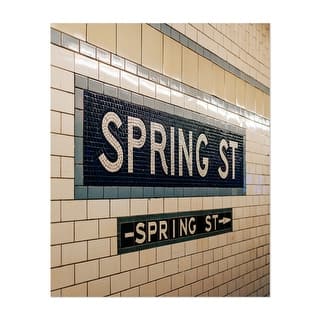 SoHo New York Spring Street Subway 01 Photography Art Print/Poster ...