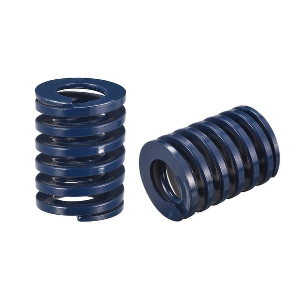 Die Spring, 2pcs 40mm OD 45mm Long Spiral Stamping Light Load ...