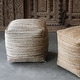 18" shiro beige pouf - Bed Bath & Beyond - 26456762