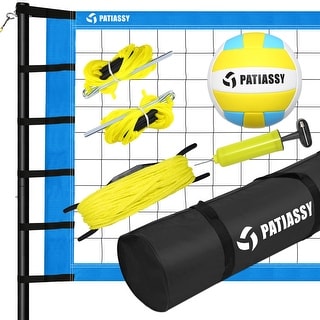 Outdoor Portable Volleyball Net Set System - Quick & Easy Setup ...