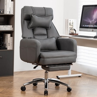 155掳 Reclining Computer Chair Ergonomic Office Chair with Lumbar ...