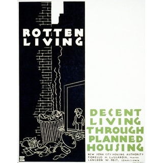 Poster Promoting Planned Housing As A Solution To Better Living ...