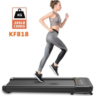 Home Walking Mat Adjustable Incline Folding Treadmill, Equipped with ...