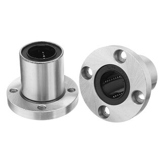 LMF20UU 20mmx32mmx42mm Round Flange Linear Motion Bushing Ball Bearing ...