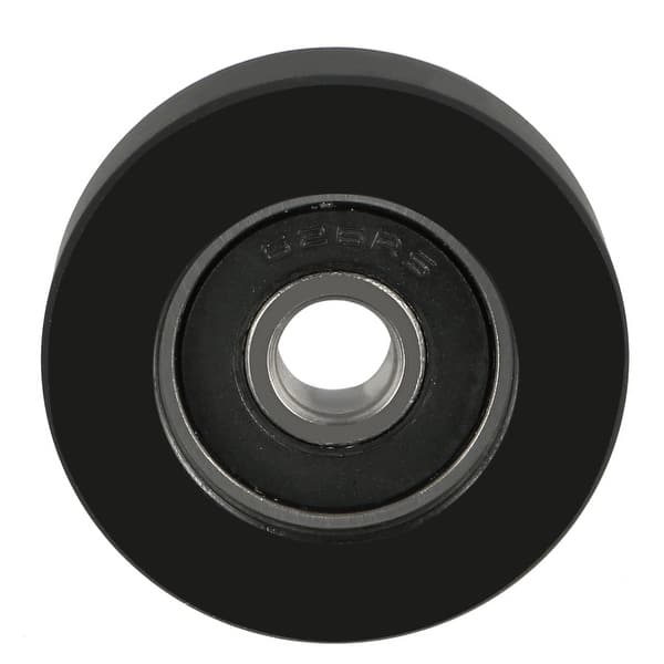 6x30x9mm Roller Idler Bearing Pulley Sliding Conveyor Wheel Black - Bed ...