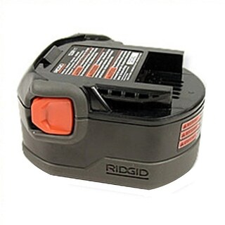 Ridgid 12v 12 volt NiCad slide style battery pack New - Bed Bath ...