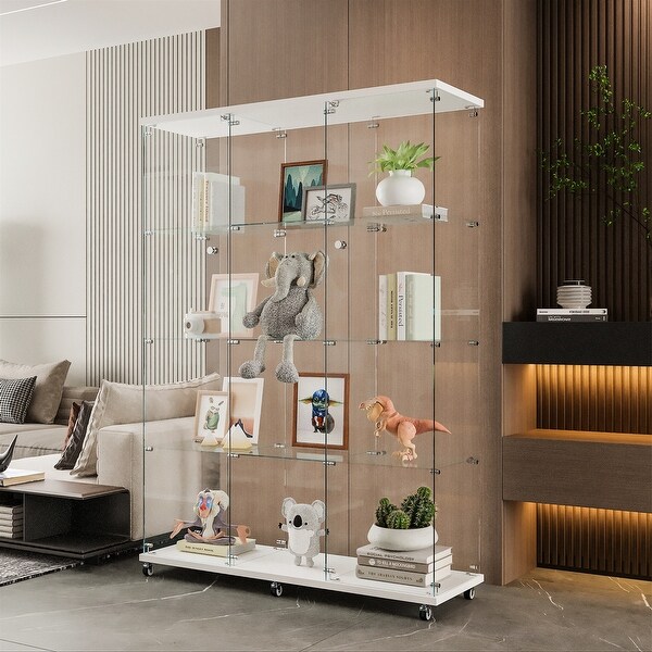 Floor standing curio cabinet store