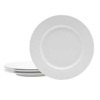 Everyday White Set of 4 Classic Rim Dinner Plate, 10.75 Inch - 10.75 ...