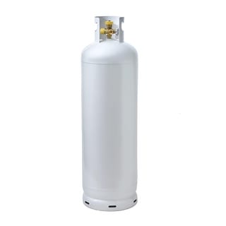 Flame King 100LB Multi-Valve Propane Tank with High Capacity Filler ...