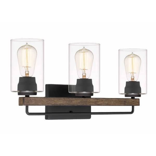 Modern Farmhouse 3-Light Bathroom Vanity Light Industrial Wall Sconce ...
