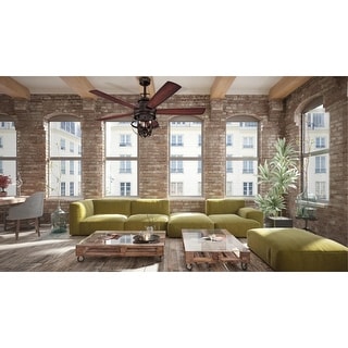 Westinghouse Stella Mira 52-Inch Indoor Ceiling Fan with LED Light Kit ...