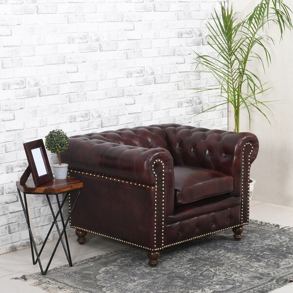 Chesterfield armchair for sale store