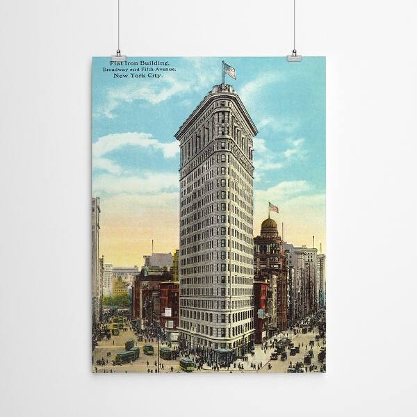 Americanflat - Flat Iron Building Manhatten by Found Image Press - 16 ...