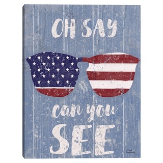 Oh Say Can You See Canvas Art Print - Bed Bath & Beyond - 38919058