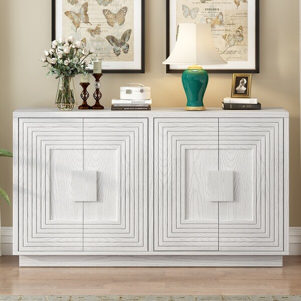 Antique white buffet store