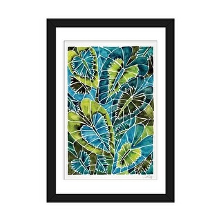 iCanvas "Teal Schismatoglottis Calyptrata" by Cat Coquillette - Bed ...