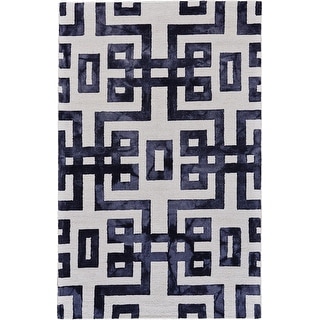 SAFAVIEH Handmade Metro Anthippi Greek Key Border Wool Rug - On Sale ...