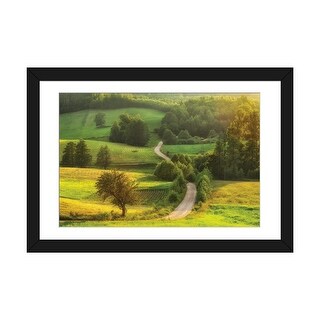 iCanvas "Magic Road - Suwalskie Region In Poland" by Mikolaj Gospodarek ...