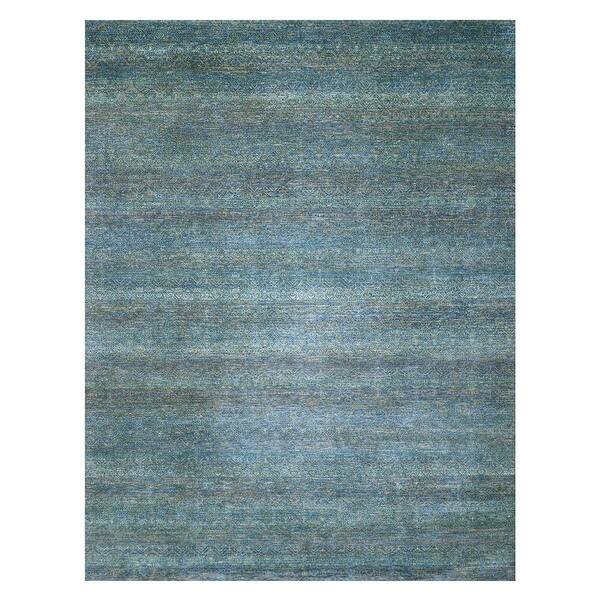 Cyan Forest Green Diamond Shape Repetitive Design Borderless Hand ...